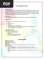 Drug Study - Loperamide | PDF | Diarrhea | Gastrointestinal Tract