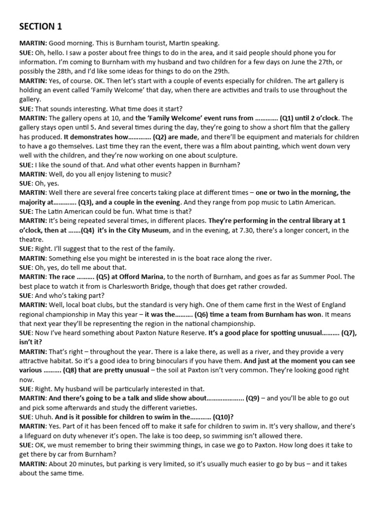 Cambridge 11 Test 3 | PDF