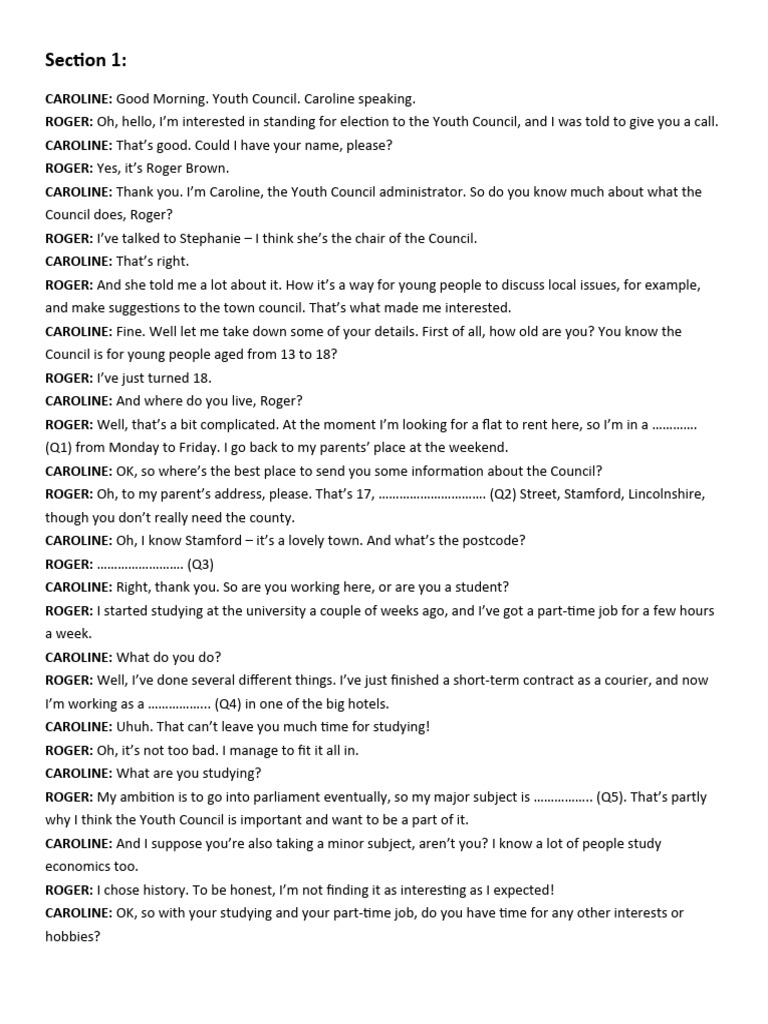 Cambridge 11 Test 2 | PDF