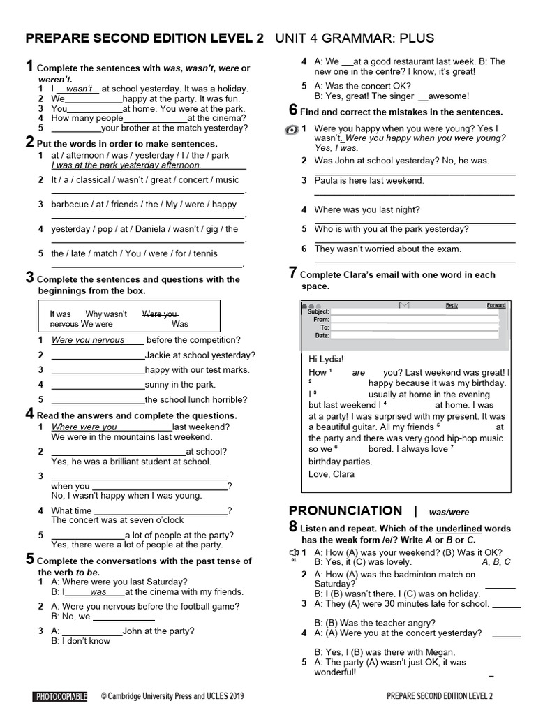 Past Simple Verb To Be | PDF | Languages | Foreign Language Studies