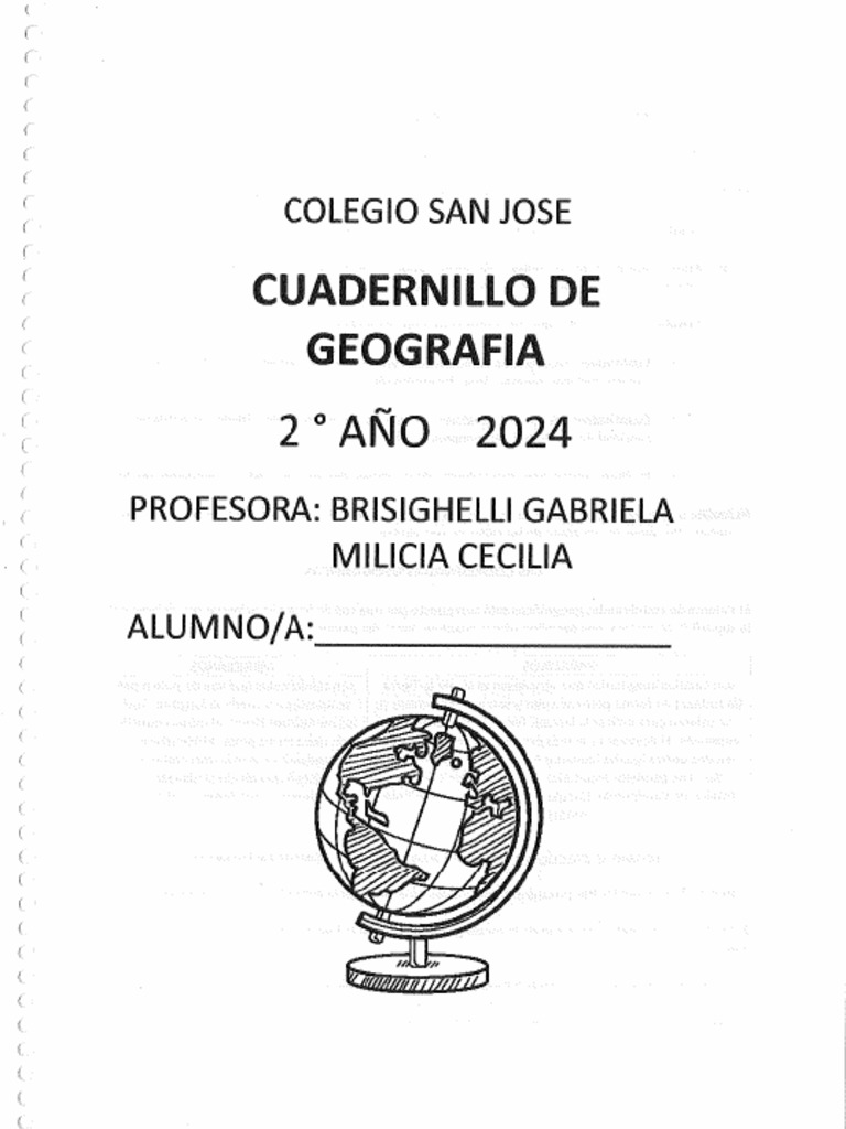 Geografia 2do, 89 Hojas | PDF