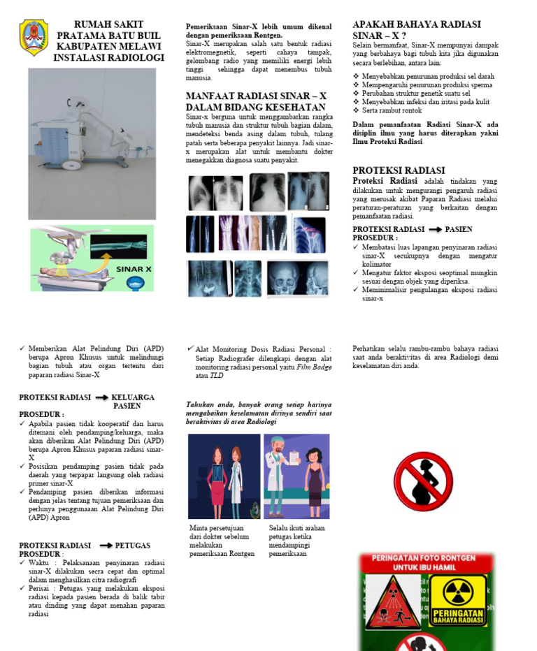Leaflet Radiologi 1 | PDF