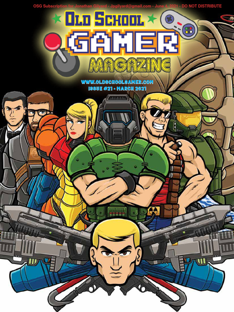 Old School Gamer Magazine Issue 21 (March 2021) (Various Authors) (Z ...