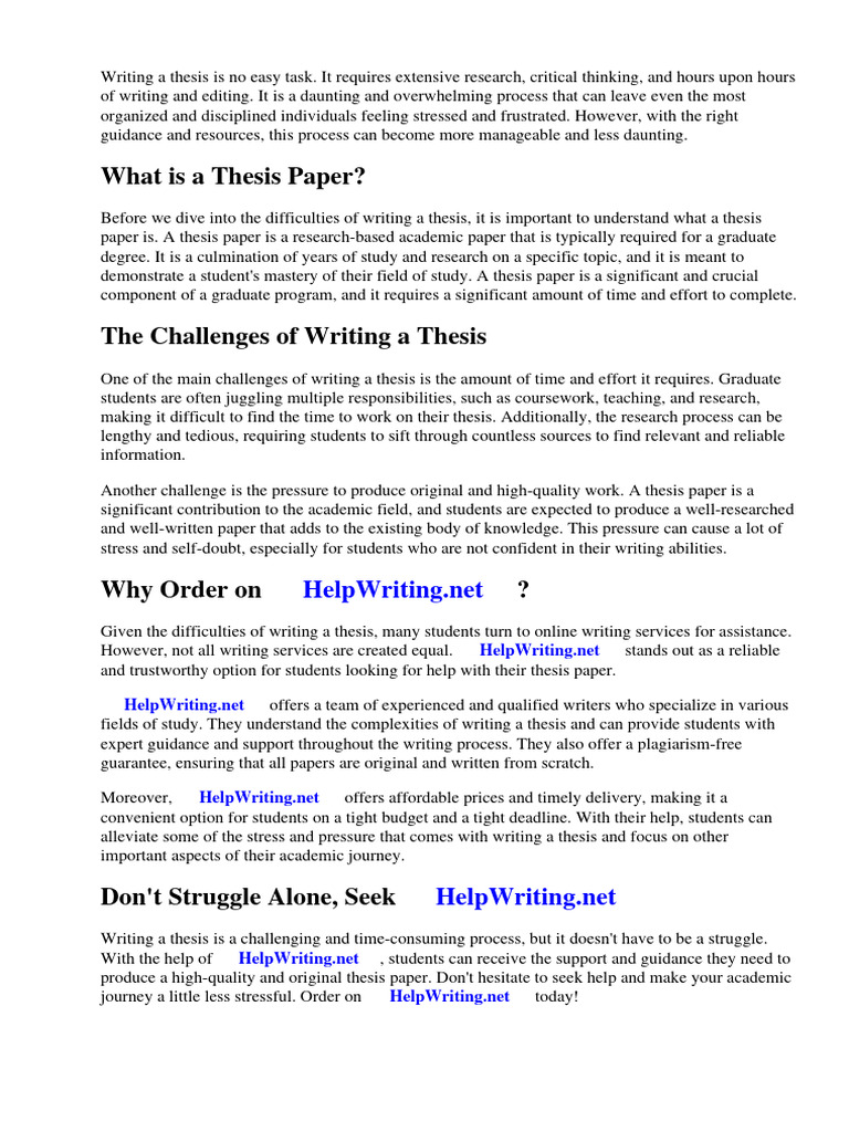 Definition of Terms Thesis Paper | PDF | Thesis | Essays