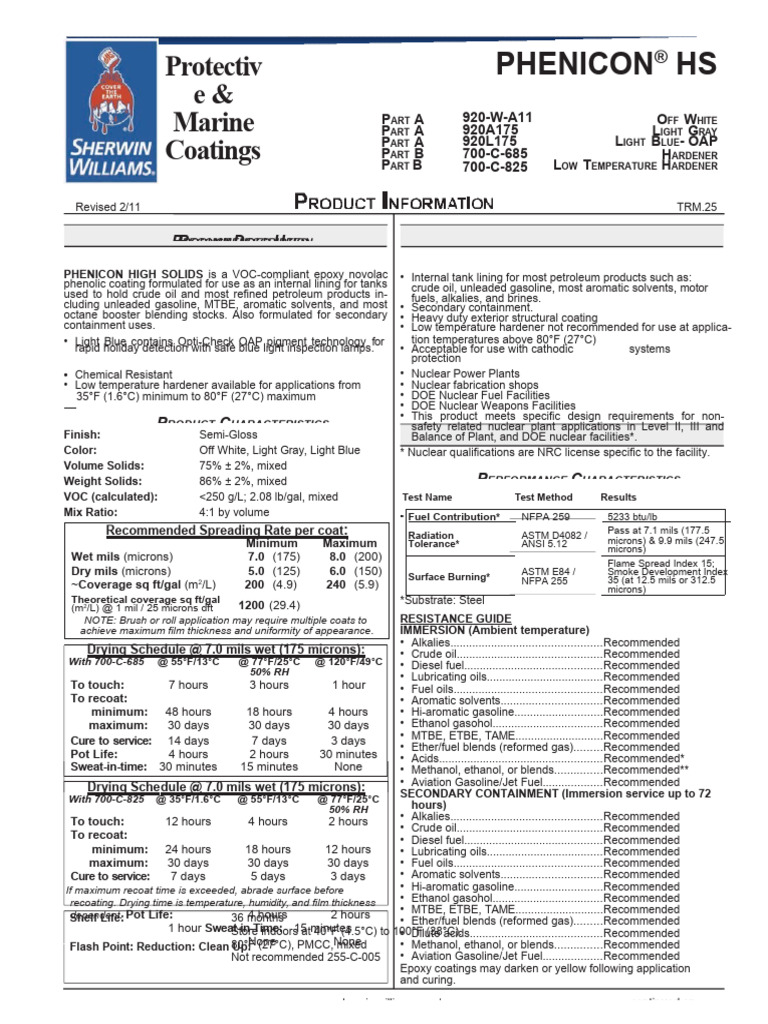 Phenicon HS EN-đã Chuyển Đổi | PDF | Petroleum | Gasoline