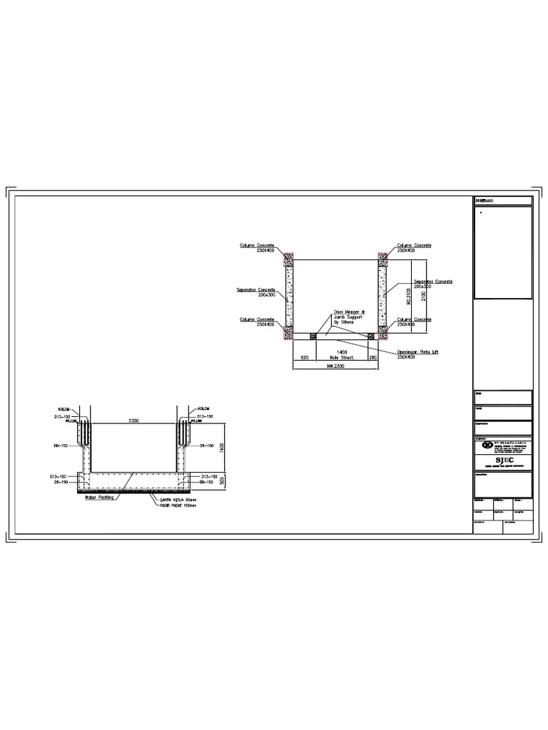 Ded Pembesian Pit Lift | PDF