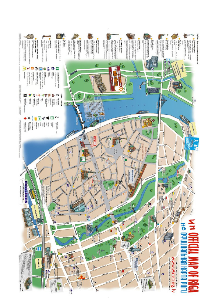 Mapa Riga | PDF