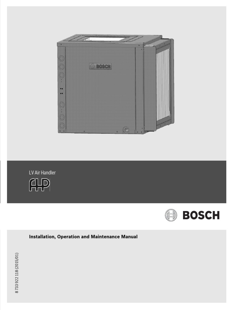 Bosch LV - Splits - 8733922118 - 2015-01 - Vert - AH - US | PDF | Duct ...