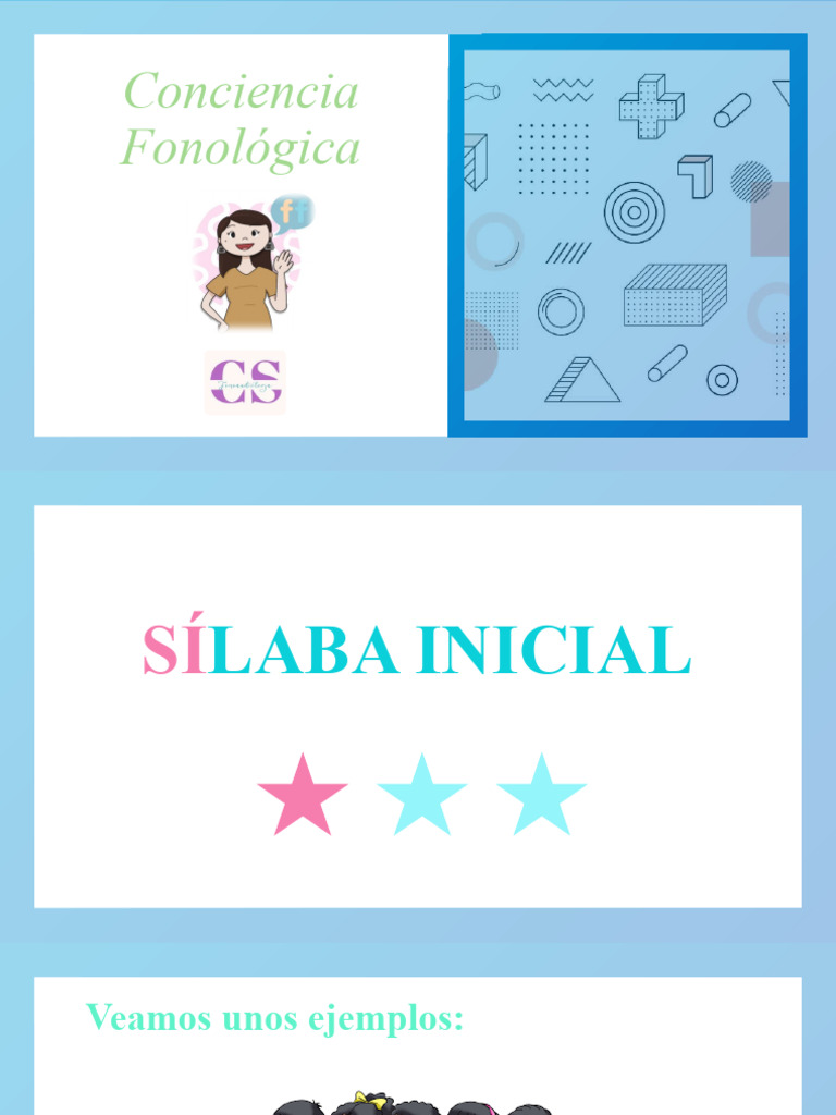 6. CF (Sílaba Inicial,Medial,Final) | PDF