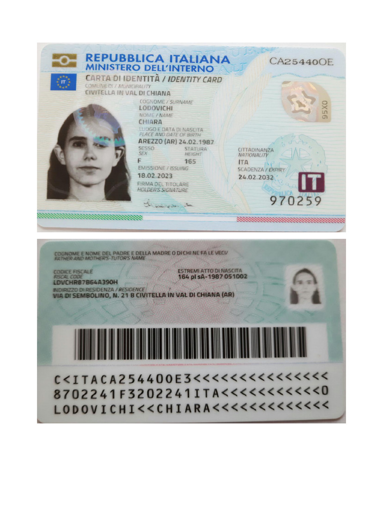 Carta Identità | PDF