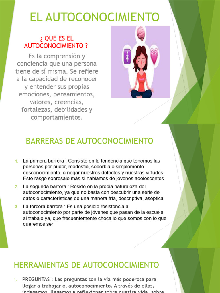 El Autoconocimiento | PDF