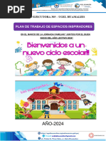 Modelo Del Plan Del Saei 2024 2025 | PDF | Evaluación | Educación primaria