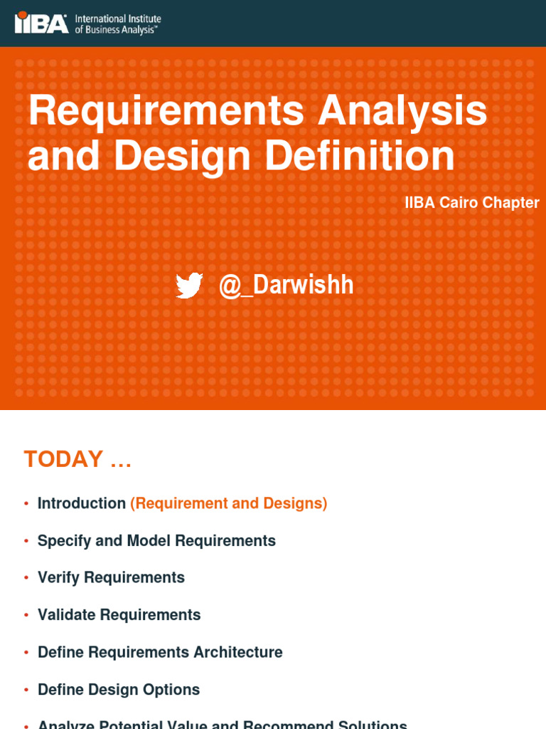 7 Requirements Analysis and Design Definition 160528195229 | PDF ...