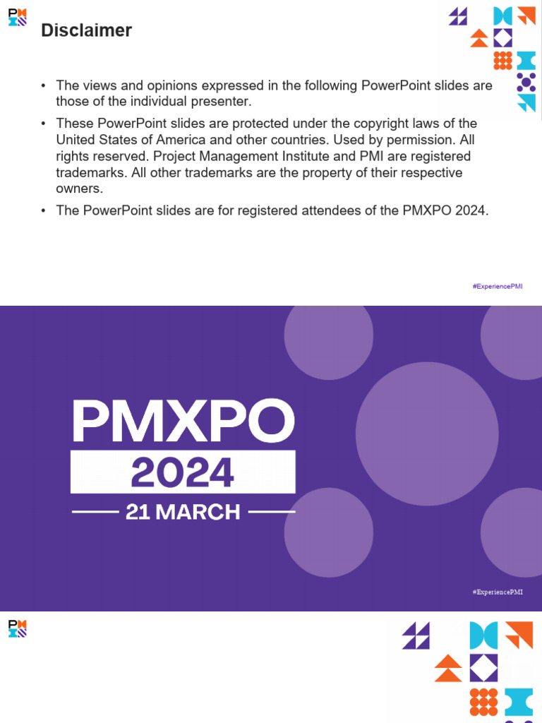 2024PMXPO - 5 Secrets of AI-Powered Project Mastery Master AI and Shine ...