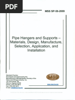 MSS 69 Pipe Hangers and Supports | PDF