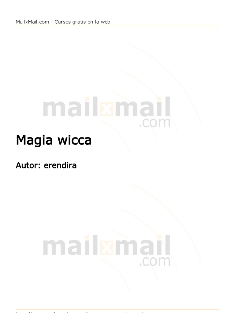 Magia Wicca Pdf Meditación Rituales