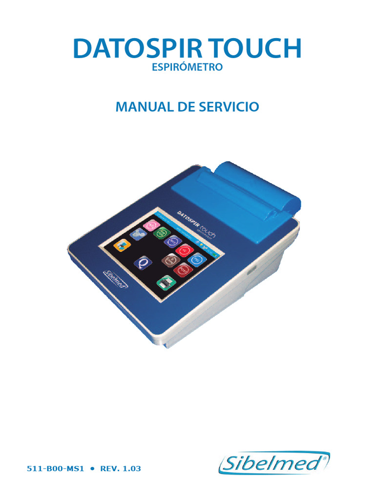 Manual Técnico DATOSPIR TOUCH | PDF | Hardware de la computadora | Pantalla de cristal líquido