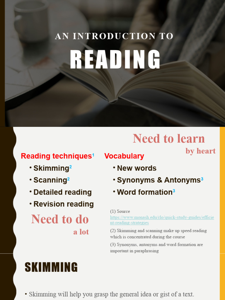 01 Reading Introduction | PDF