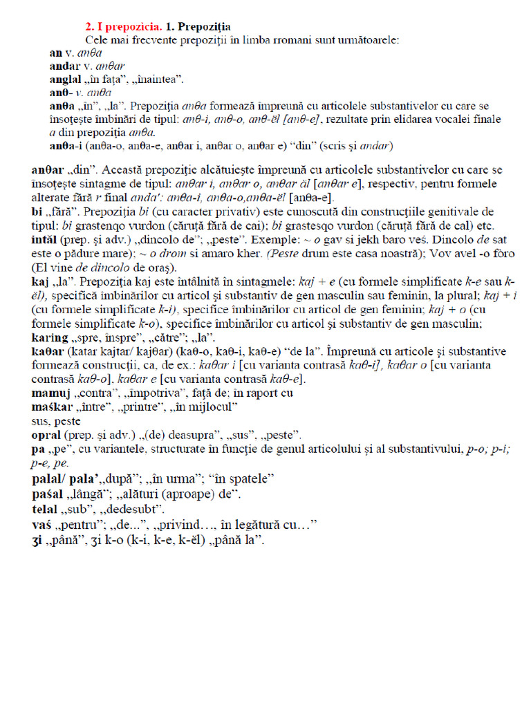 prepozitia | PDF
