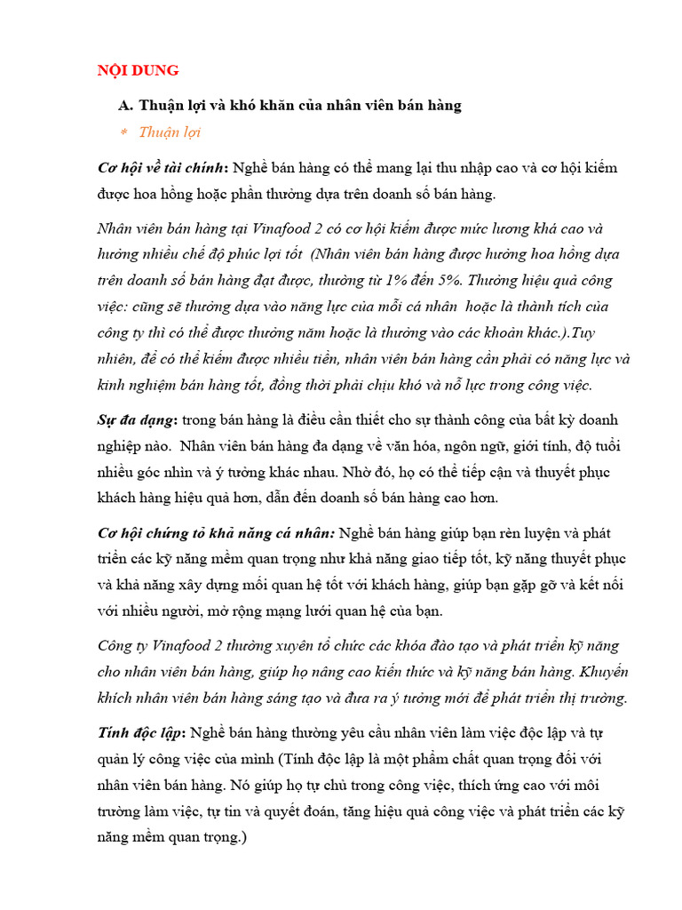 QTBH Thanh Hương | PDF