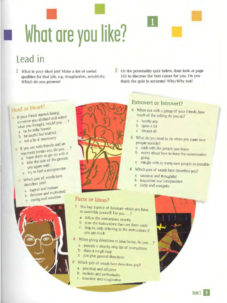 01 - What Are You Like - QUIZ | PDF