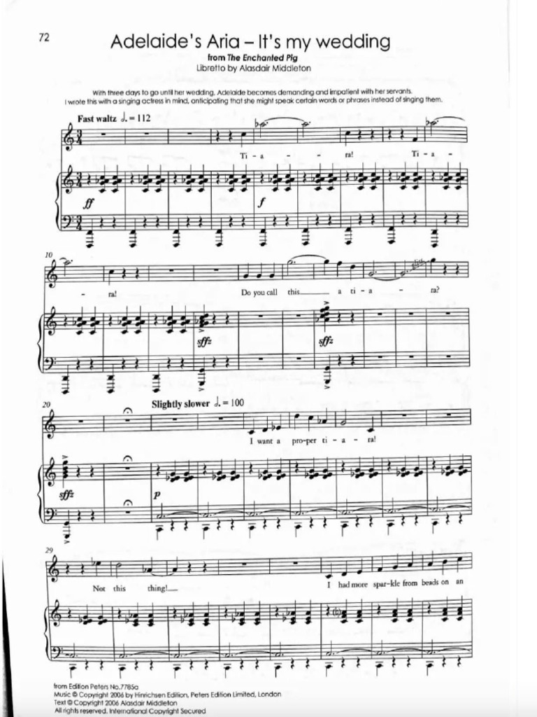 Adelaides Aria | PDF