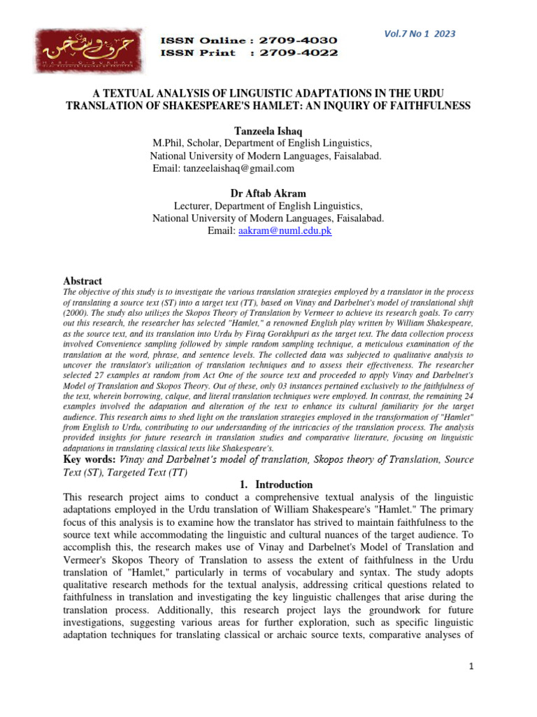 875-Article Text-1767-1-10-20231103 | PDF | Translations | Linguistics