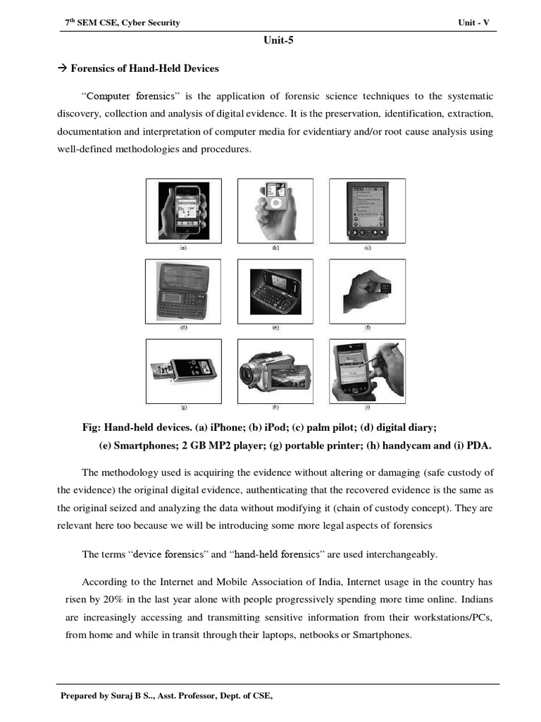 Unit 5 Cyber Security | PDF | Cellular Network | Computer Security