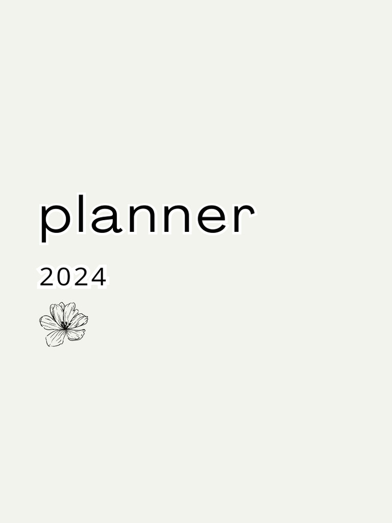 Teacher Planner For 2023-2024 in Pink and Green Handdrawn Style | PDF ...
