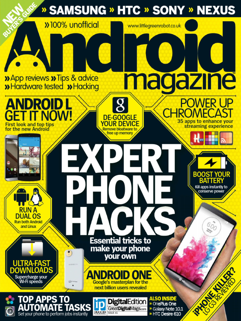 Android Magazine UK Issue 41 | PDF | Android (Operating System) | Smartphone
