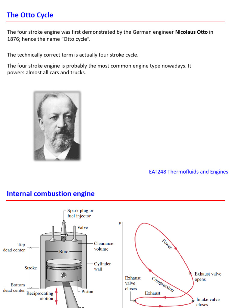 Otto Cycle | PDF | Metrology | Engine Technology
