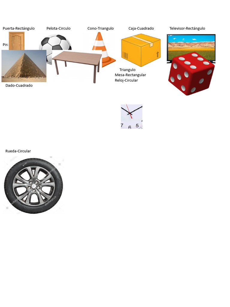 OBJETOS CON FORMAS GEOMETRICAS | PDF