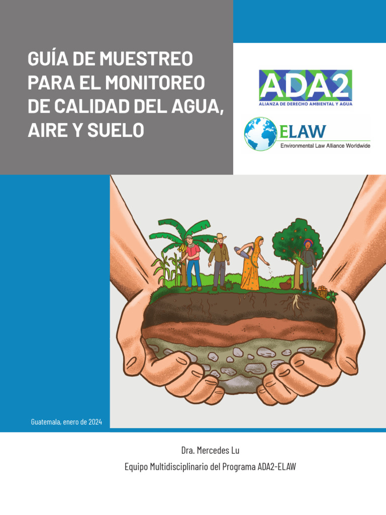 Guia Del Muestro para El Monitoreo de Agua, Aire y Suelo ADA 2 Y ELAW | PDF | Agua | Entorno natural