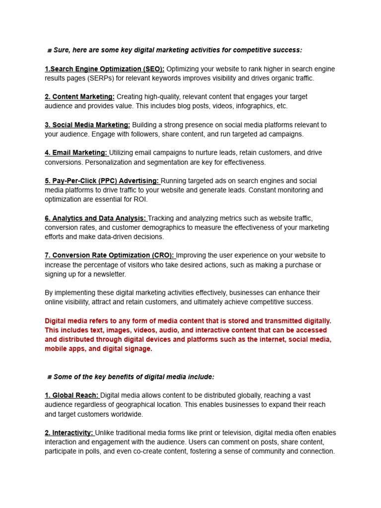 DM Skill Development | PDF | Customer Relationship Management | Digital ...