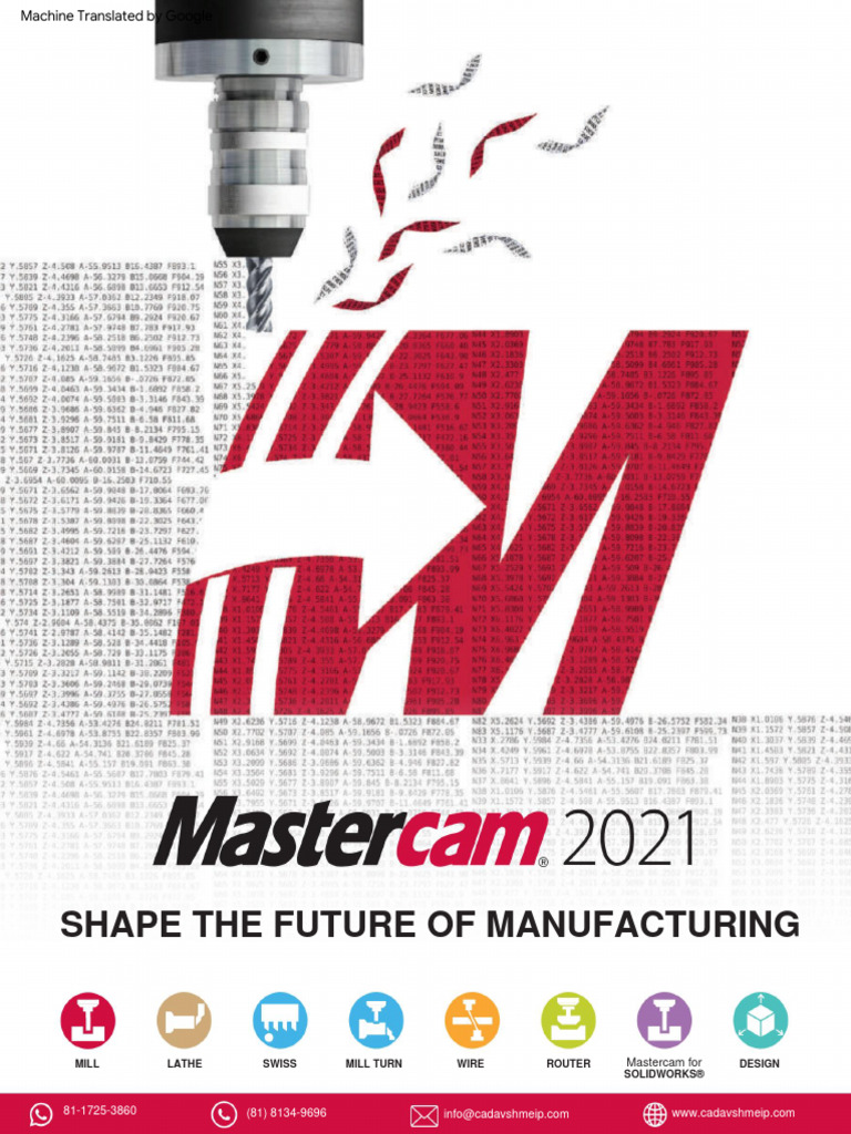 Mastercam 2021 | PDF | Machine Tool | Machining