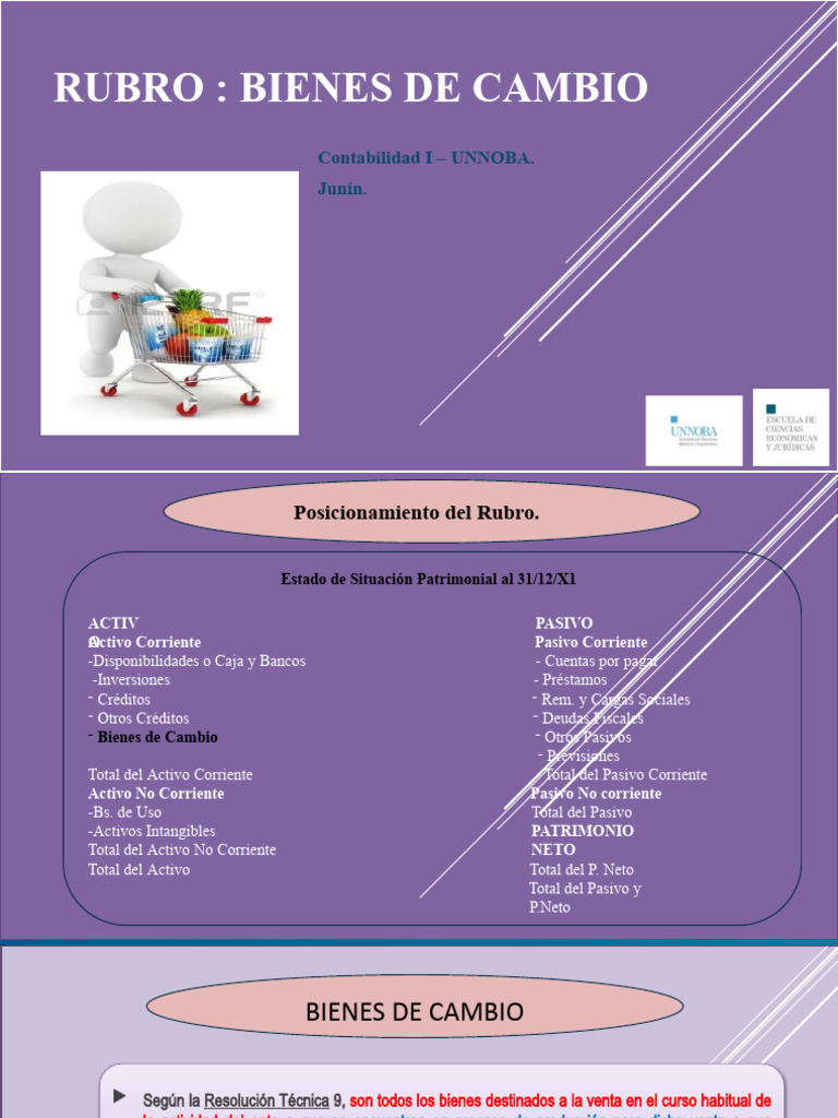 10º Clase BIENES DE CAMBIO | PDF | Contabilidad | Costo
