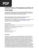 Technology Acceptance Model 3 Insights | PDF | Usability | Self Efficacy
