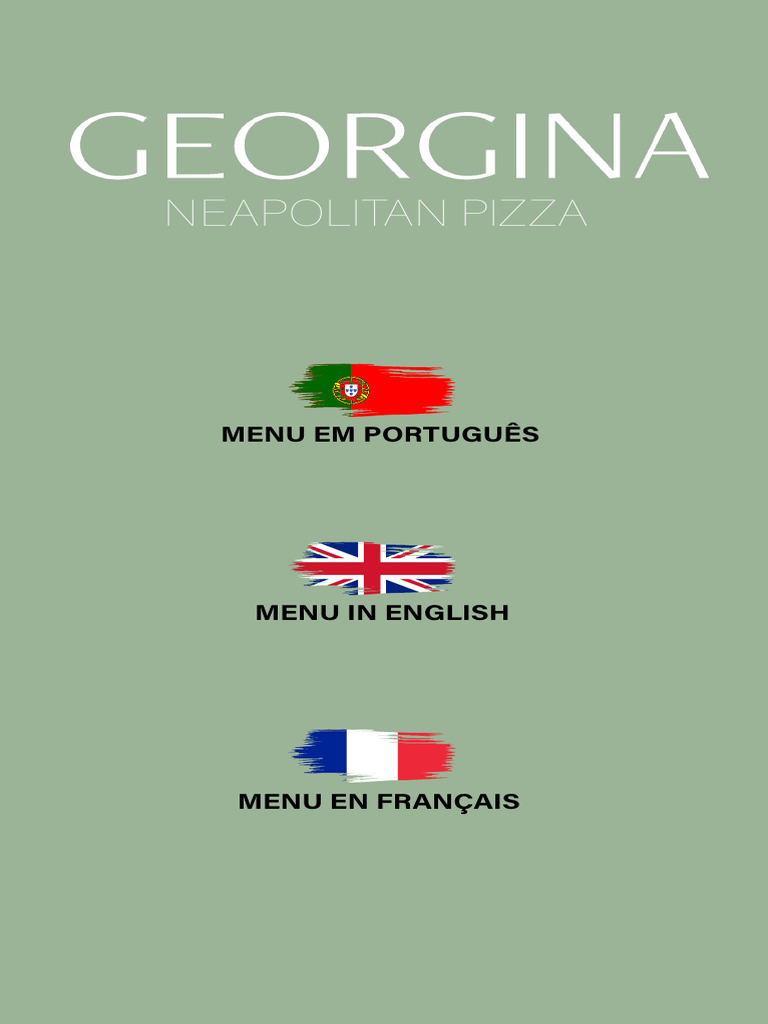 Menu Georgina 2022 | PDF | Alimentos