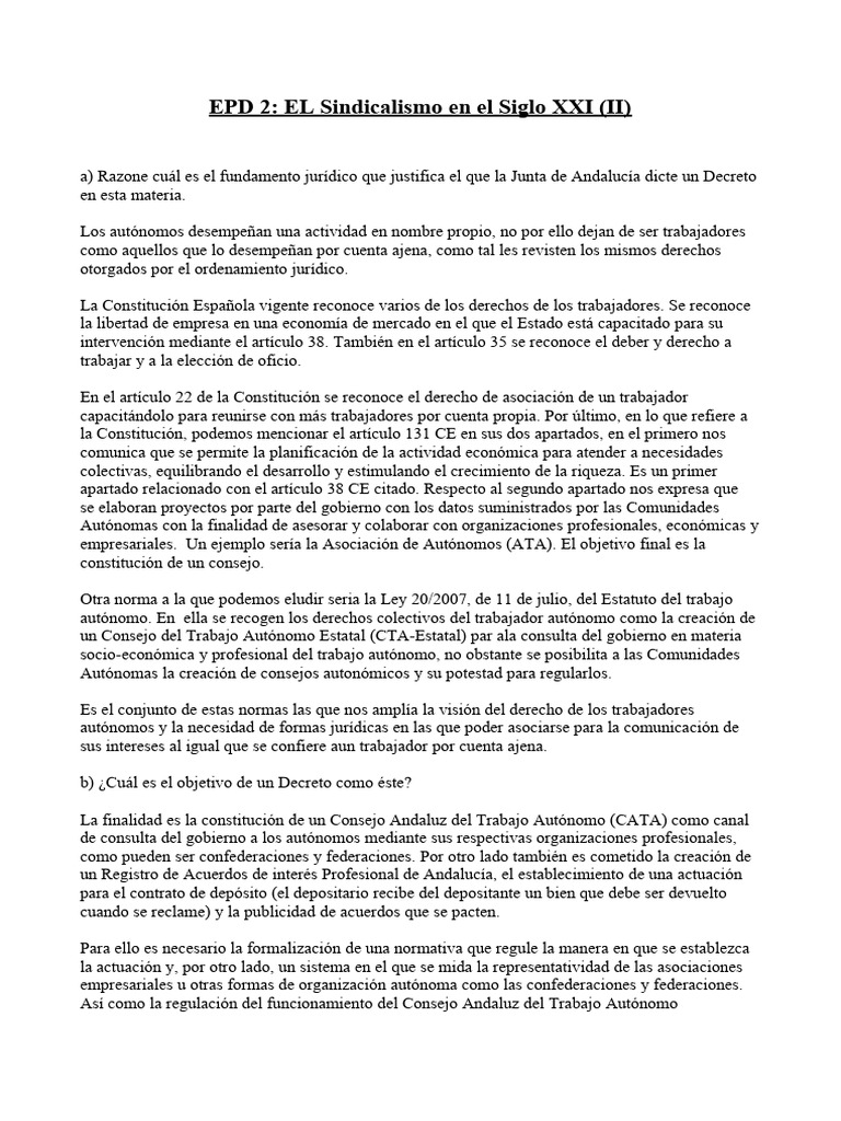 EPD 2 | PDF | Constitución | Persona de libre dedicación