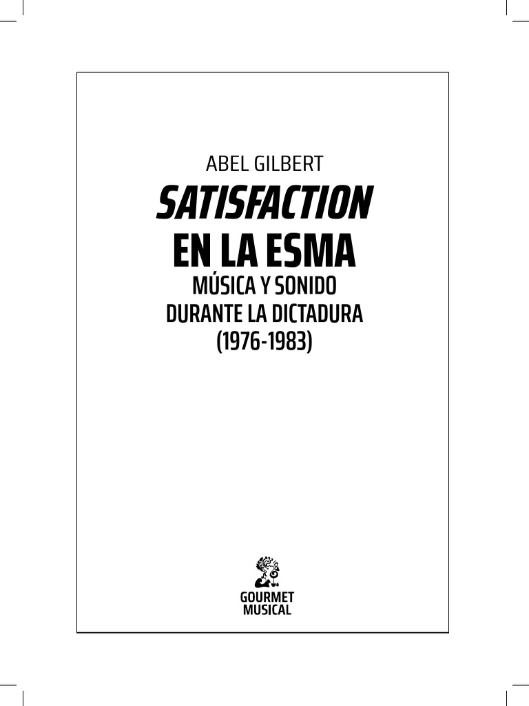 Gilbert, Abel. 2021. Introducción | PDF