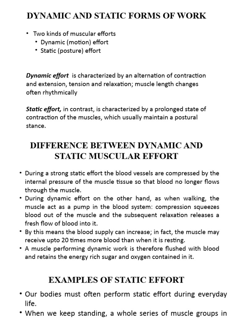 Lecture 5 Static | PDF | Human Factors And Ergonomics | Blood