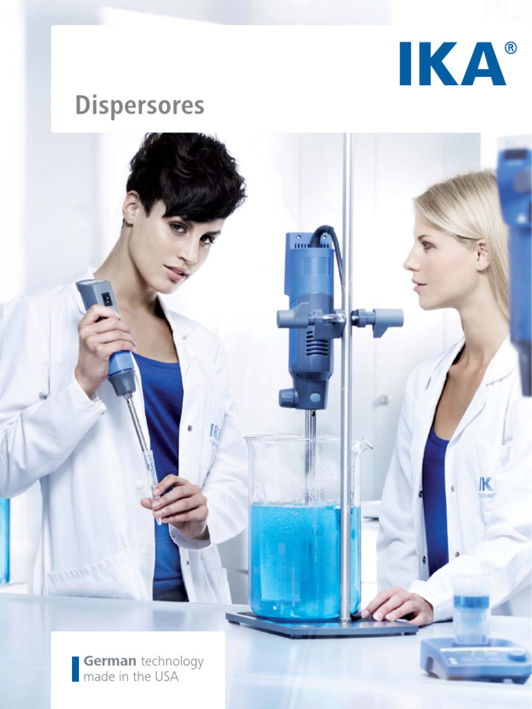 IKA Homogeneizadores Dispersores de Varilla Ultra Turrax | PDF ...