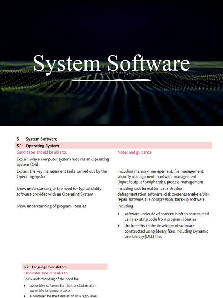 System Software | Download Free PDF | Operating System | Graphical User Interfaces