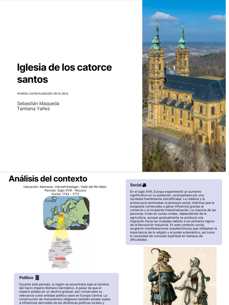 Iglesia de Los Catorce Santos | PDF | Barroco | Iglesia Católica