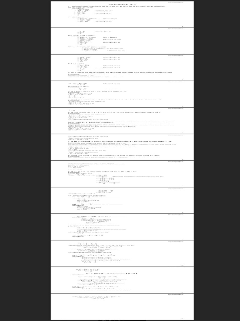 Class 10th Math Notes Chapter 3 Federal Board. | PDF