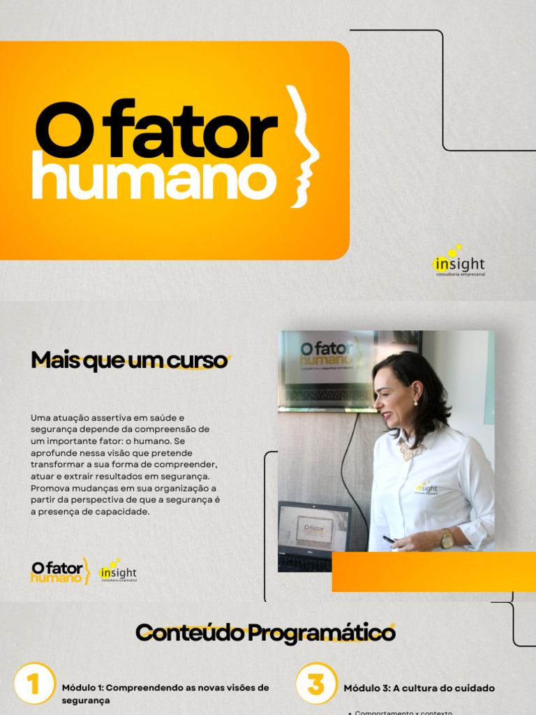 Portfólio - O Fator Humano | PDF | Gestão de recursos humanos | Psicologia