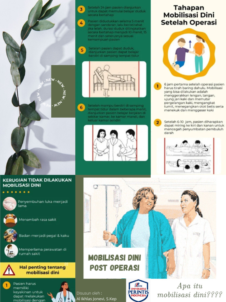 Leaflet Mobilisasi Dini | PDF
