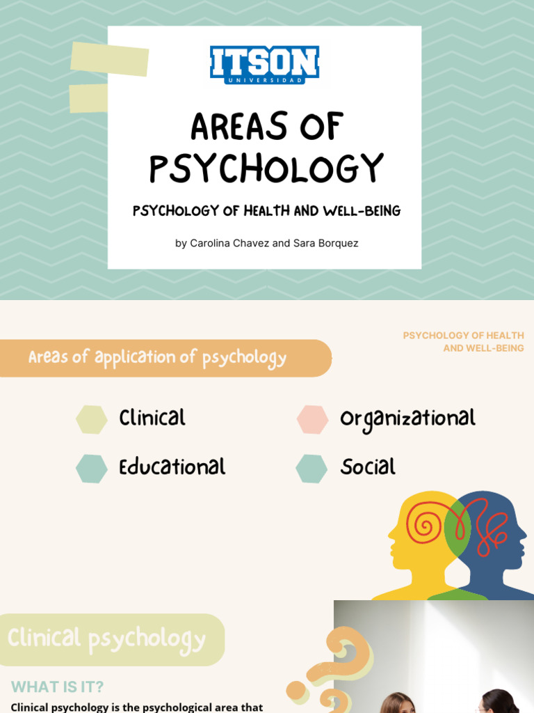 Areas of Psychology | Download Free PDF | Psychology | Industrial And ...