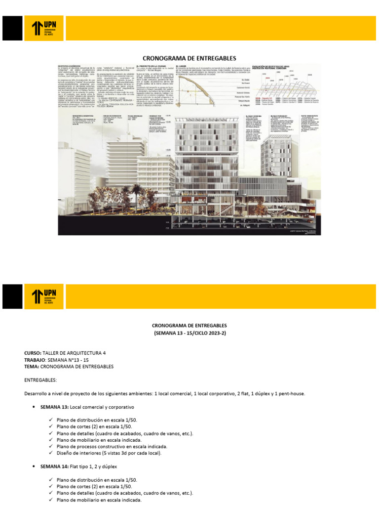 JP - Cronograma de Entregables Parte 2 | PDF